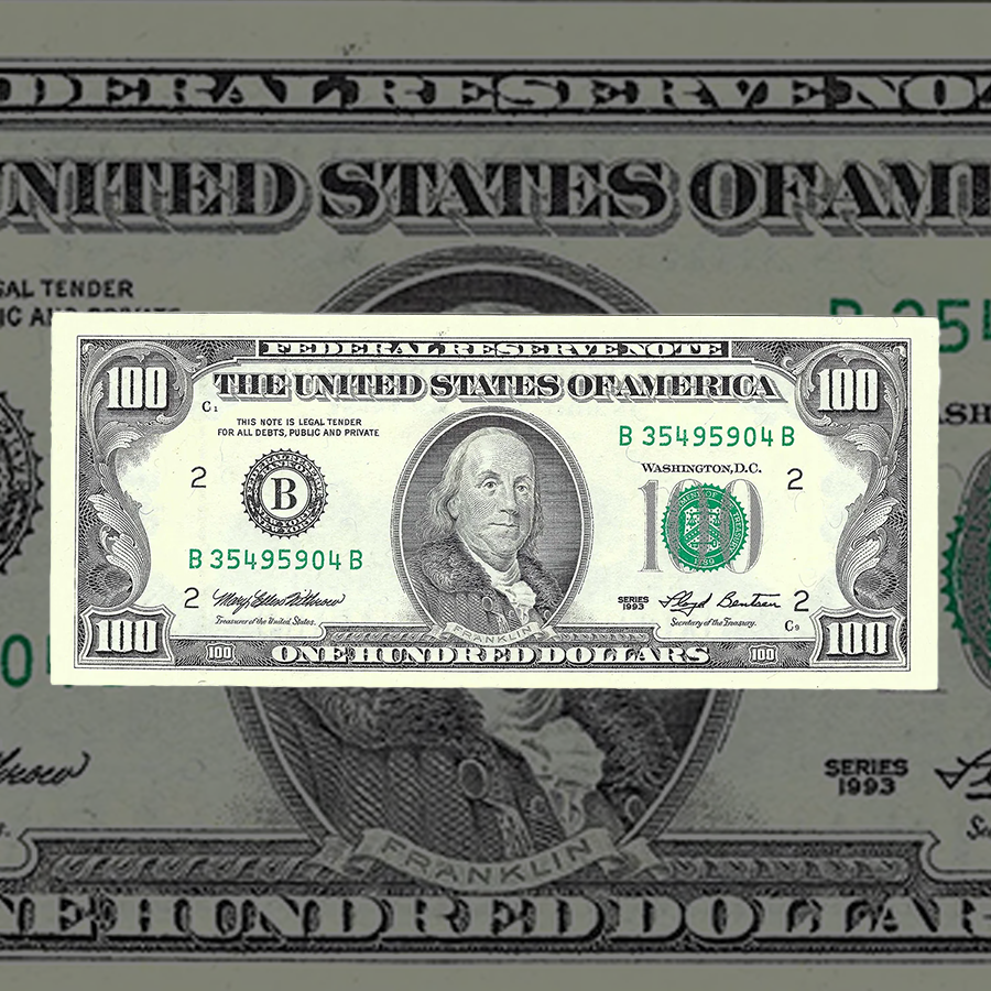 Small Size $100 Federal Reserve Notes Paper Money | ABC Coin & Bullion