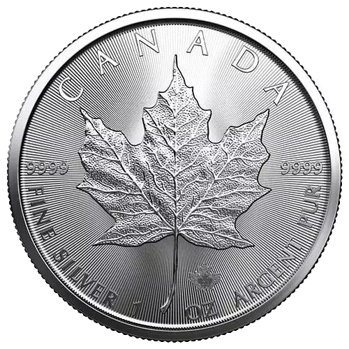2024 1oz Canadian Silver Maple Leaf | Royal Canadian Mint - Quad City ...
